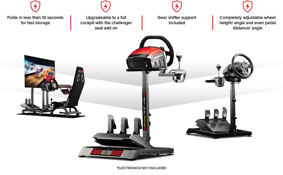 Next Level Racing Wheel Stand Lite - Kerb Sim Racing Shop