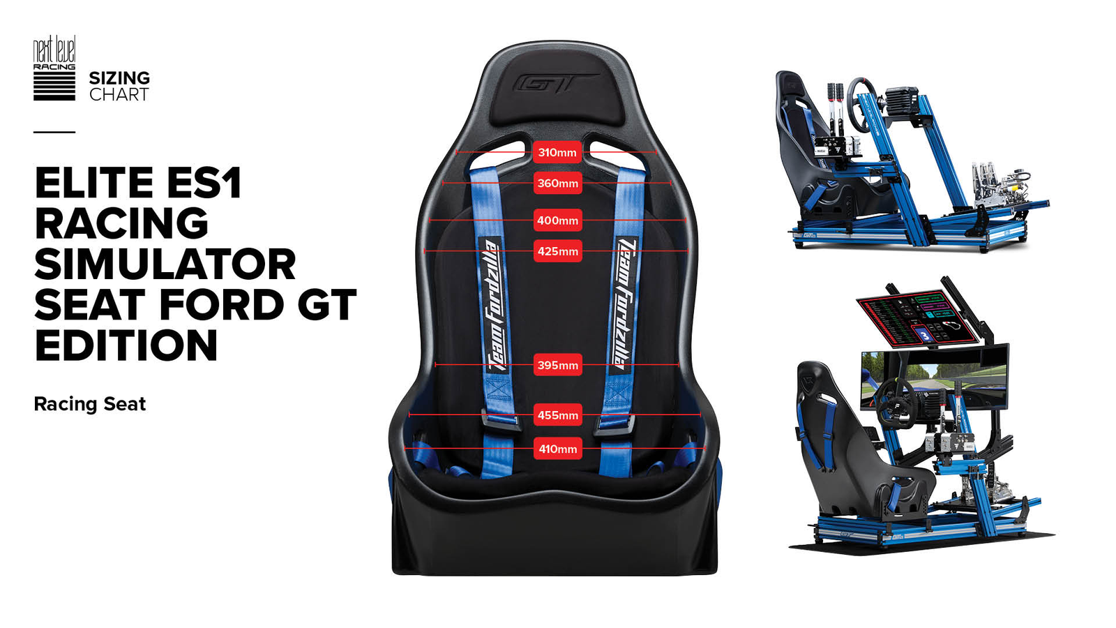Next Level Racing Elite ES1 Ford GT | Butaca - Kerb Sim Racing