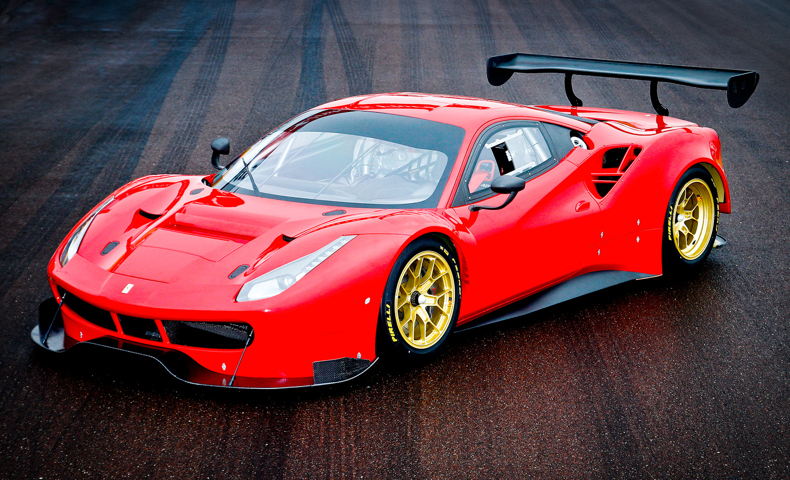 Thrustmaster Ferrari 488 GT3 | Timón + QR - Kerb Sim Racing